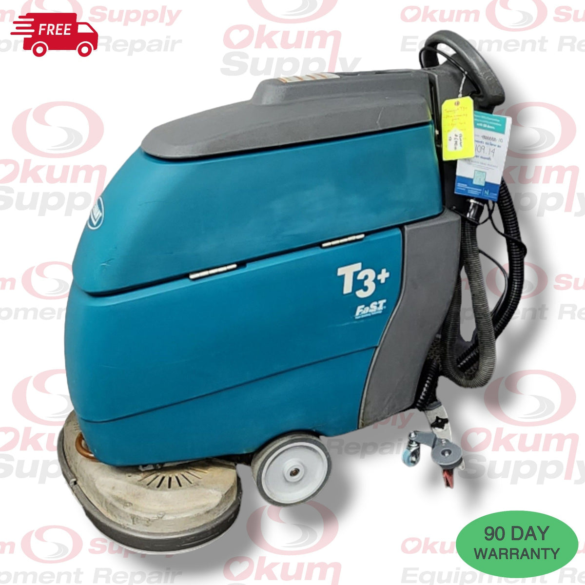 Tennant T3+ Walk-Behind 24" Automatic Floor Scrubber - Refurbished - W ...