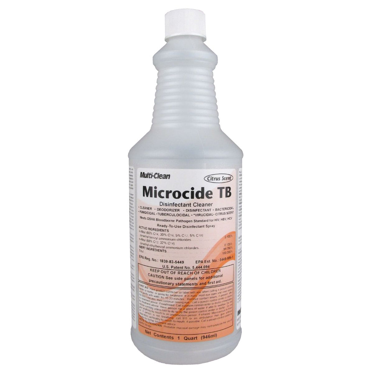 Microcide TB - Fast Kill Disinfectant - (12/1 QT) | General - Chemical ...