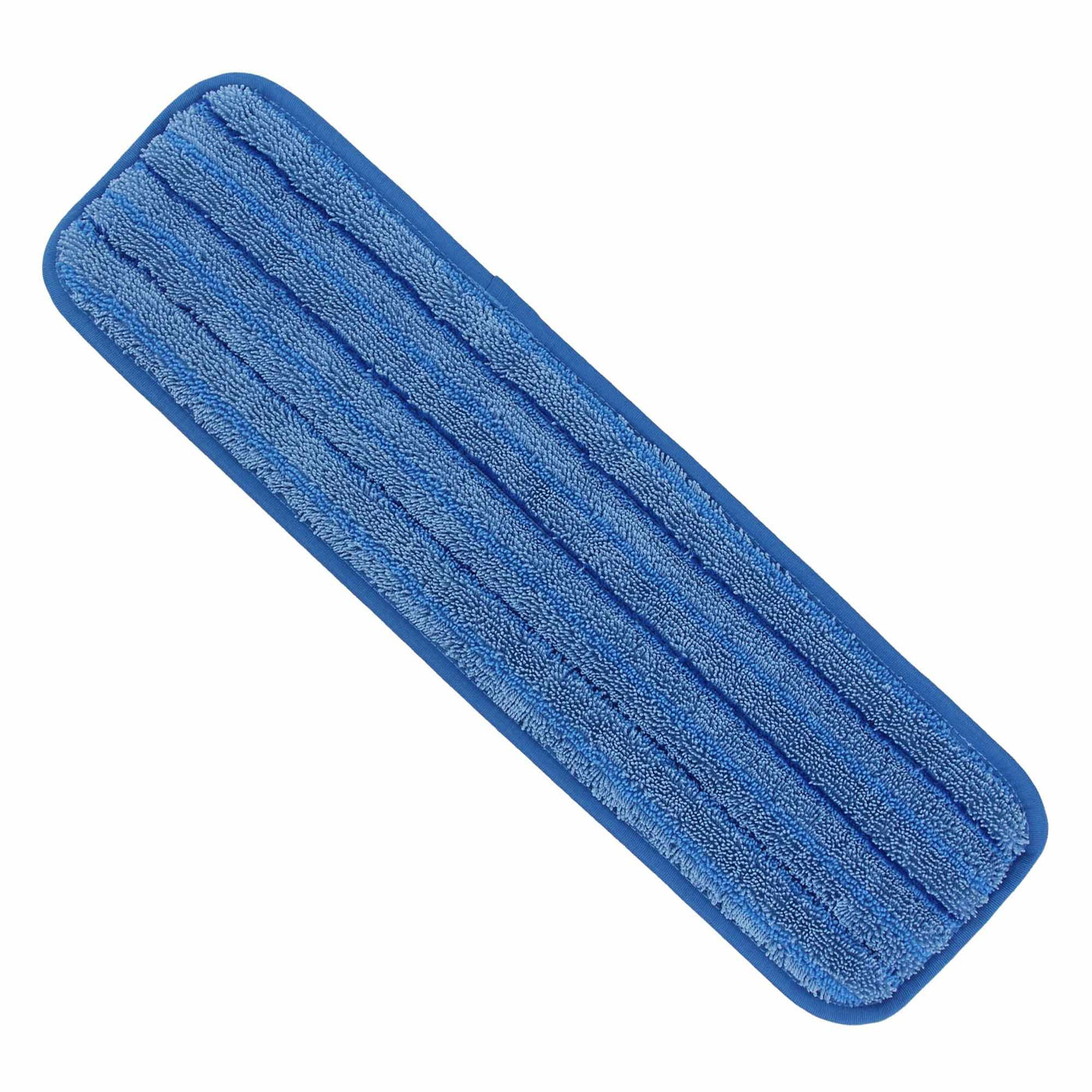 Heavy Duty Microfiber Scrubbing Mop Pad - 18" - Light & Dark Blue ...