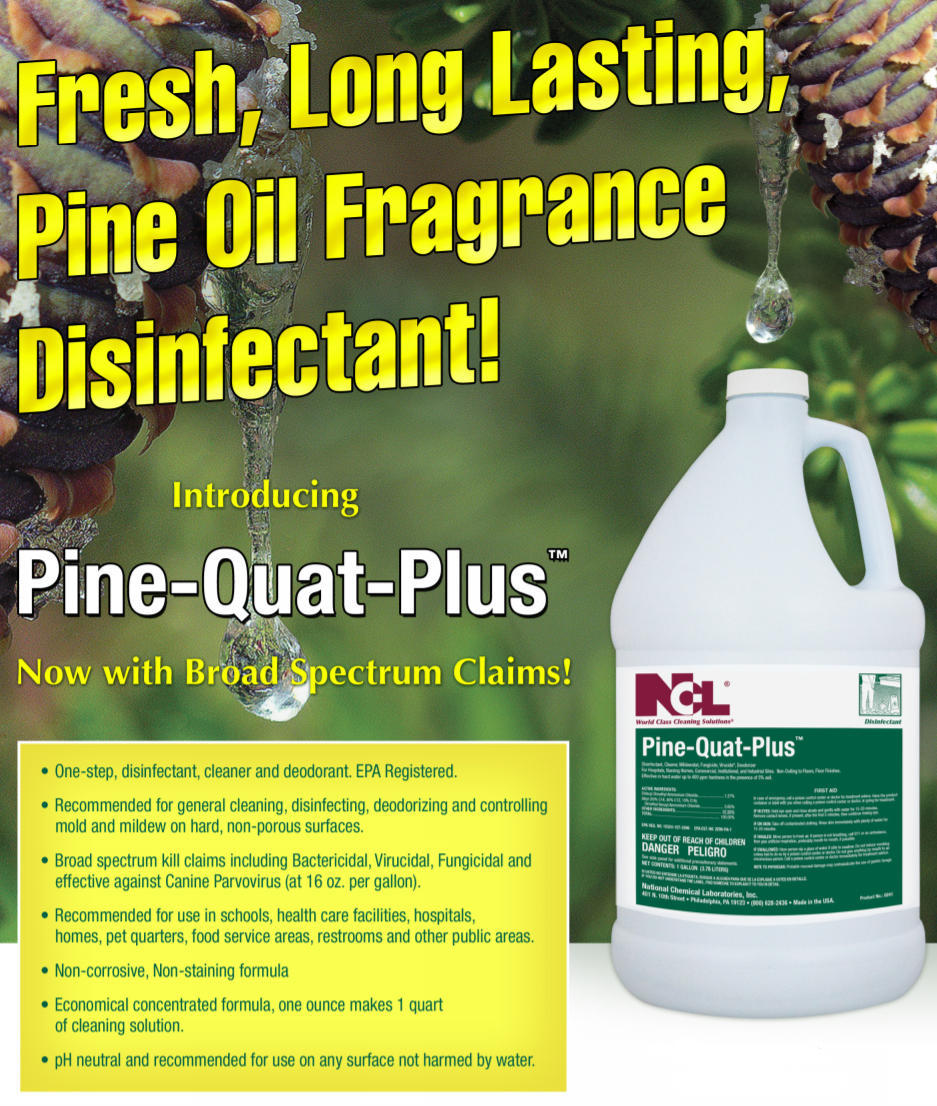Pine-Quat Plus Neutral Disinfectant - Okum Supply