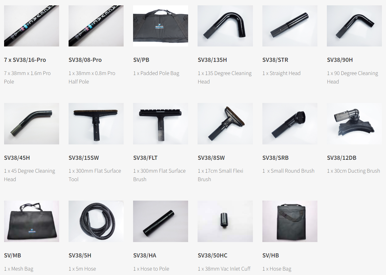 SpaceVac Interior PRO 38mm Cleaning System | Financing Available - Okum ...
